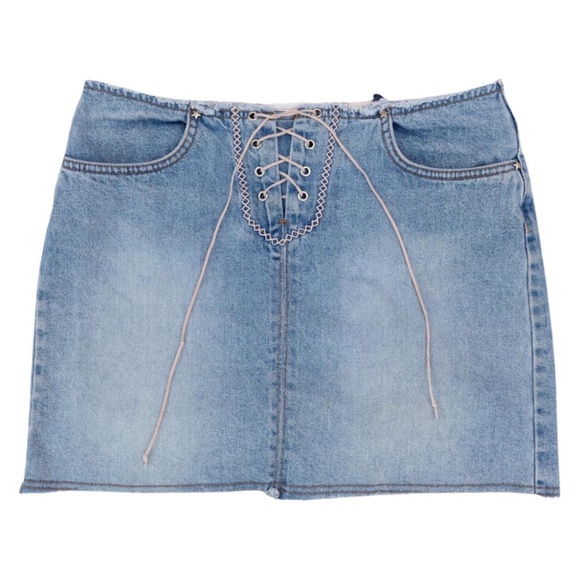 Bubblegum | Skirts | Y2k Kidcore Bubblegum Denim Mini Skirt | Poshmark